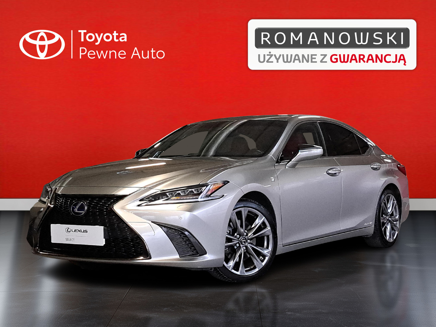 Oferta samochodu Lexus ES 2.5 Hybryda 2021 1 838 zł brutto/mc Lexus ...