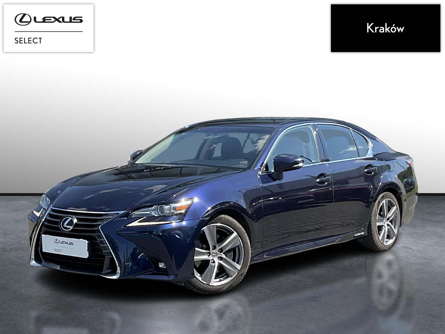 Oferta samochodu Lexus GS 3.5 Hybryda 2016 134 900 zł brutto Lexus Kraków - Aleja Pokoju